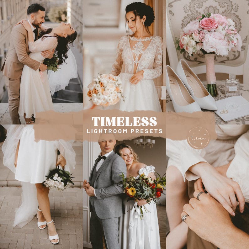 Timeless Lightroom Presets - Elegant Romantic Presets for Wedding ...