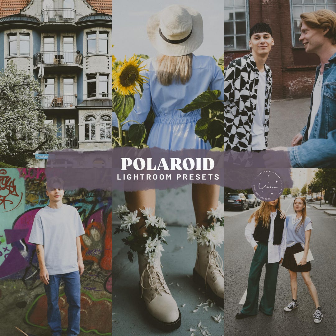 Polaroid Lightroom Presets - Instant Film Look Presets for Outdoor ...