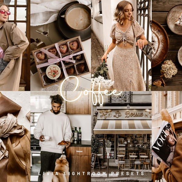 Coffee Lightroom Preset - Etsy