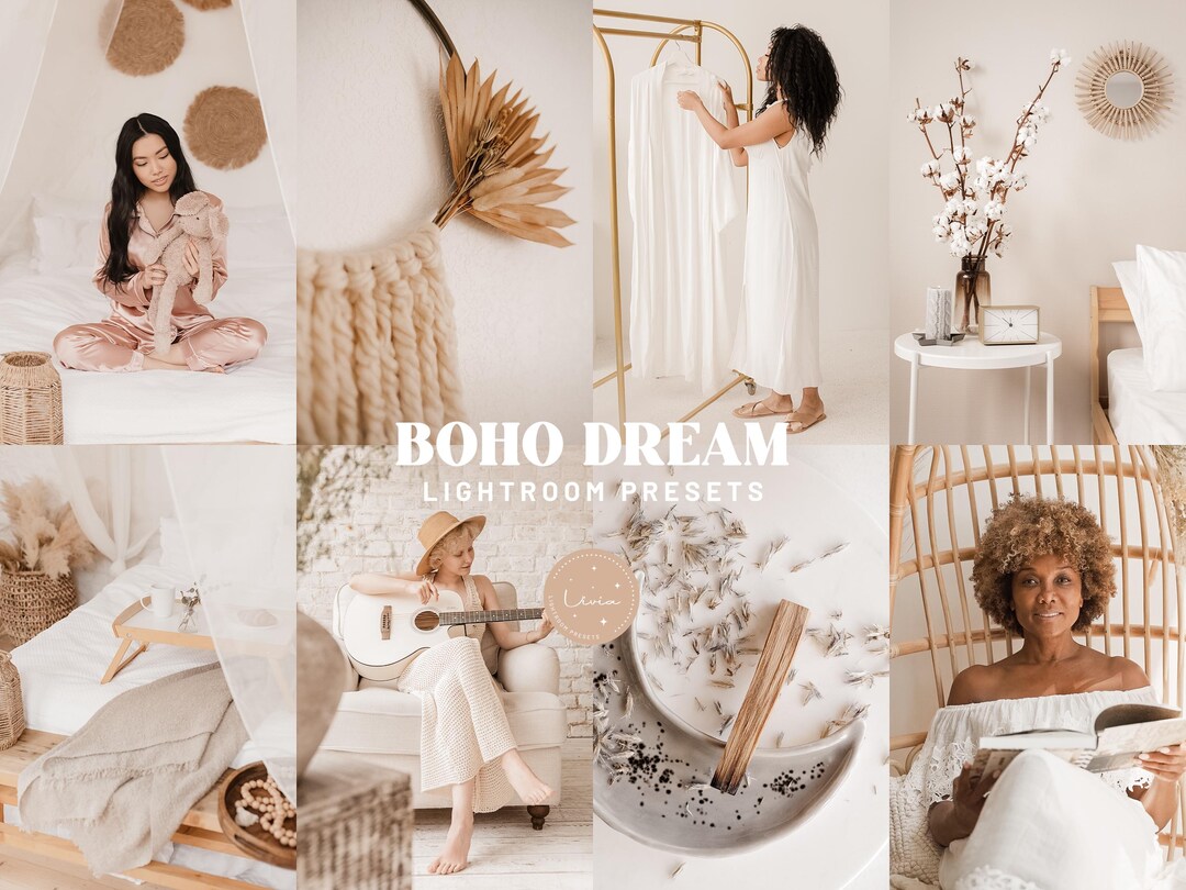 BOHO DREAM Lightroom Presets, Bright Boho Presets for Everyday ...