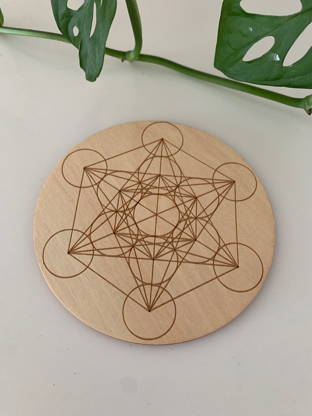 Metatron's Cube - MDF Wood - Protection and Recharging of Minerals - Etsy