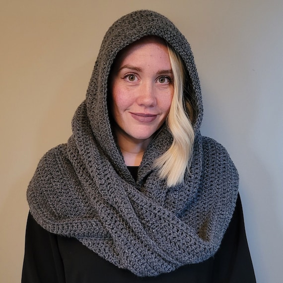 Hooded Infinity Scarf Crochet Pattern How To Crochet The Winter Park