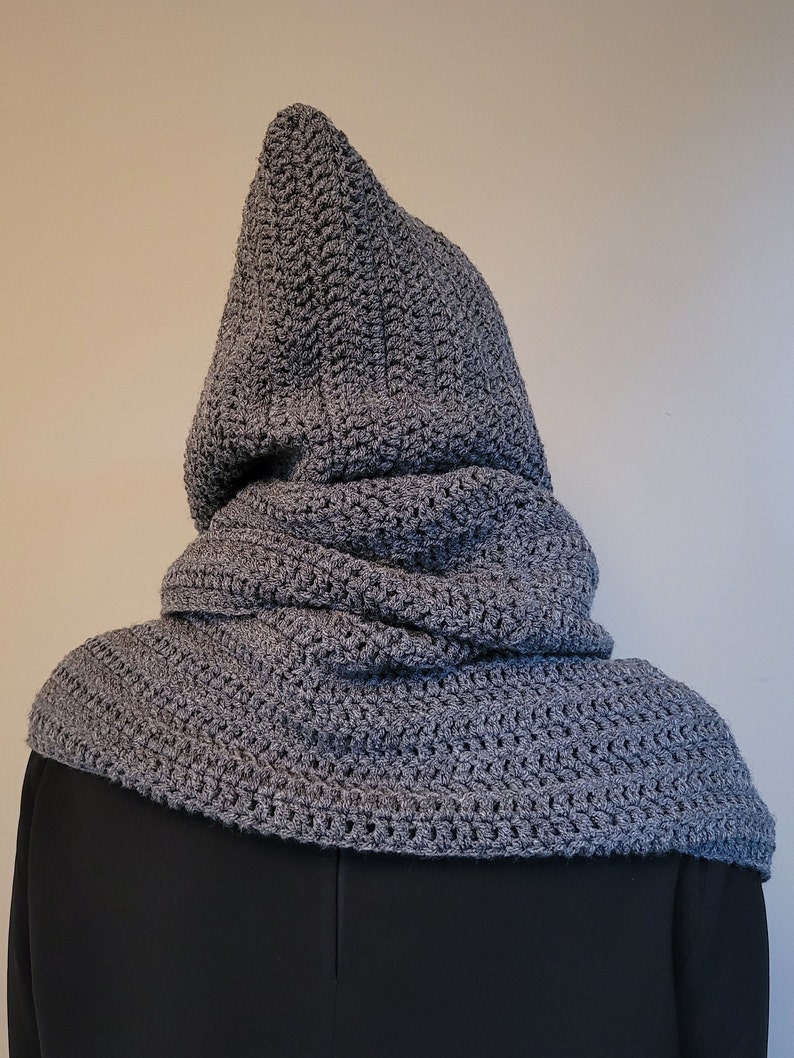 CROCHET PATTERN Witchy Hooded Infinity Scarf - Etsy