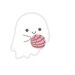 Pantasma Sticker - Ghost and Pan Dulce - Boo Y Concha Sticker - Etsy
