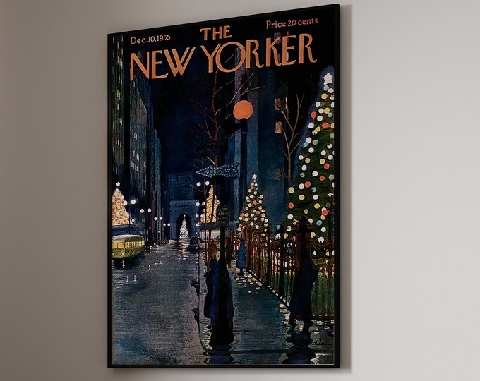 The New Yorker Print, Oct 5 1981, New Yorker Magazine Cover, Aesthetic ...