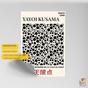 Yayoi Kusama Set of 3 Prints, Gallery Wall Set, Yayoi Kusama Print ...