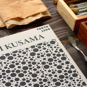 Yayoi Kusama Set of 3 Prints, Gallery Wall Set, Yayoi Kusama Print ...