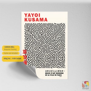 Yayoi Kusama Set of 3 Prints, Gallery Wall Set, Yayoi Kusama Print ...