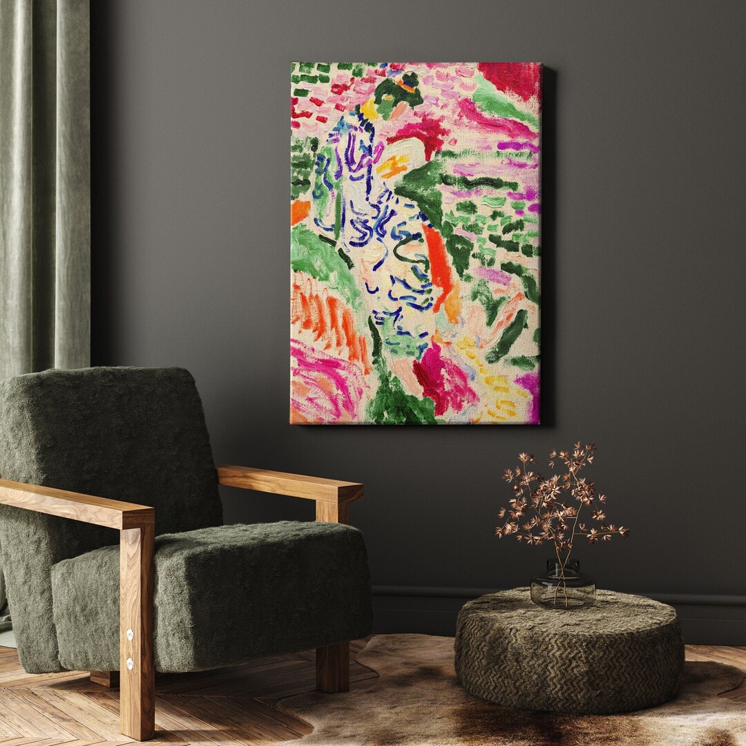 Henri Matisse Woman Beside the Water Exhibition Poster, Colorful Wall ...