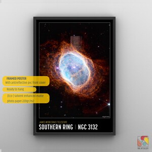 Nasa Deep Field Set of 3 Canvas, Cosmic Cliffs, Carina Nebula / Hubble ...