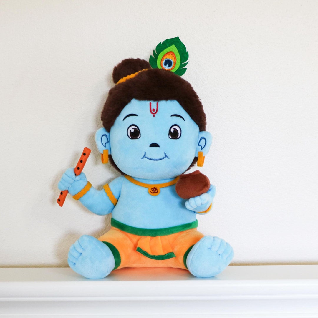 Kindhearted Krishna Plush Toy - Etsy