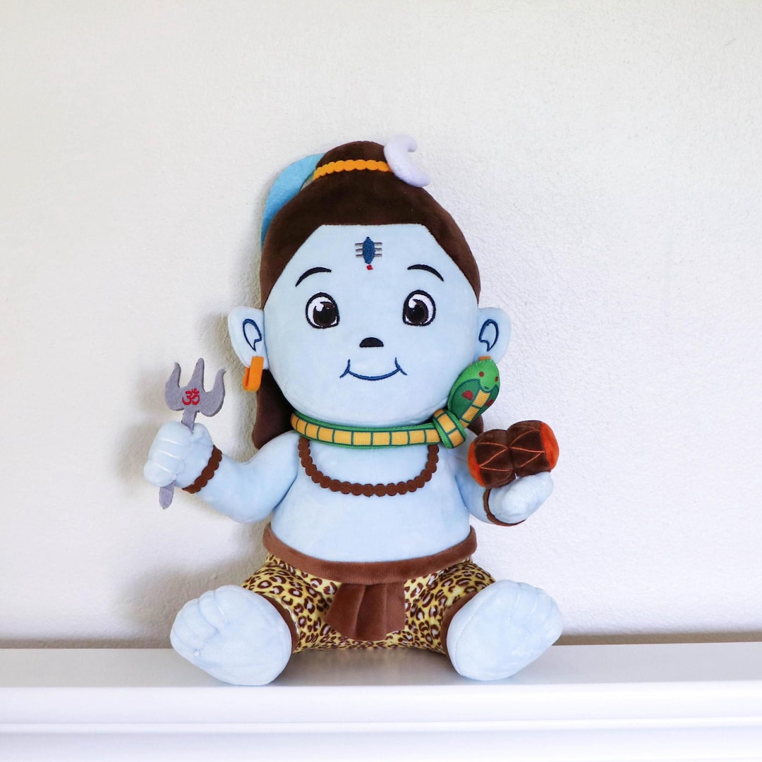 Serene Shiva Plush Toy - Etsy