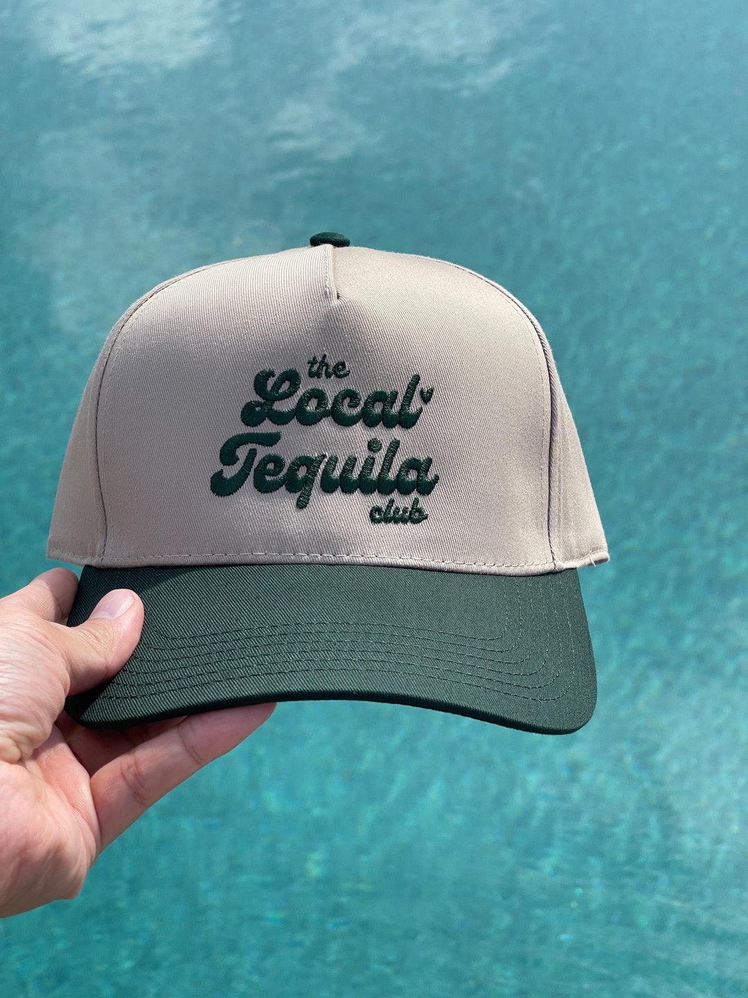 The Local Tequila Club Vintage Style Hat - Etsy