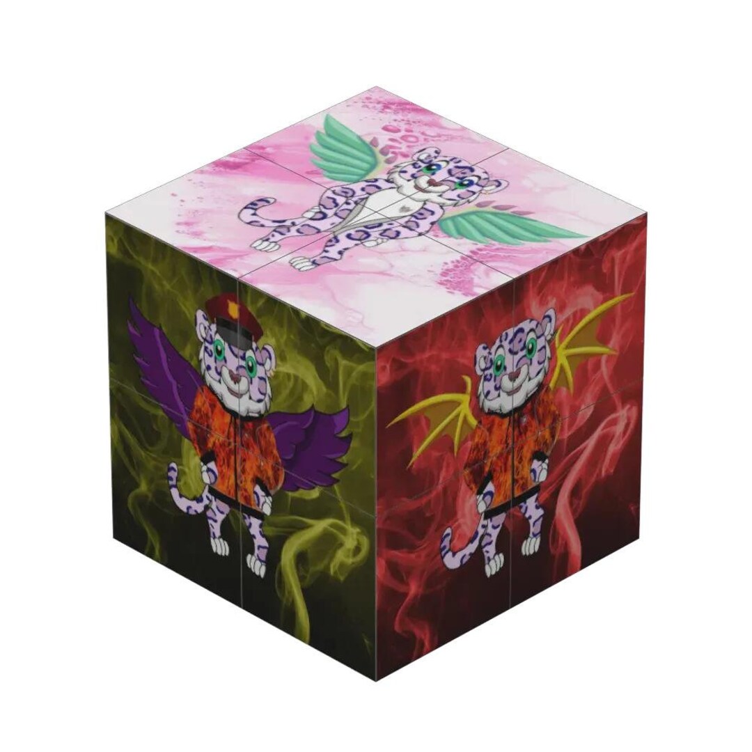 Lionsgala Spotted Lions Web3 Infinite Flips Rubik's Cube - Etsy