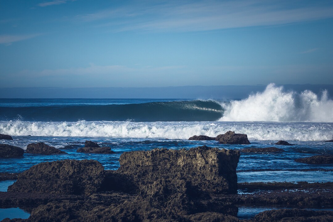 Empty Wave Photo Digital Download Cave Ericeira Picture Daydream Image ...