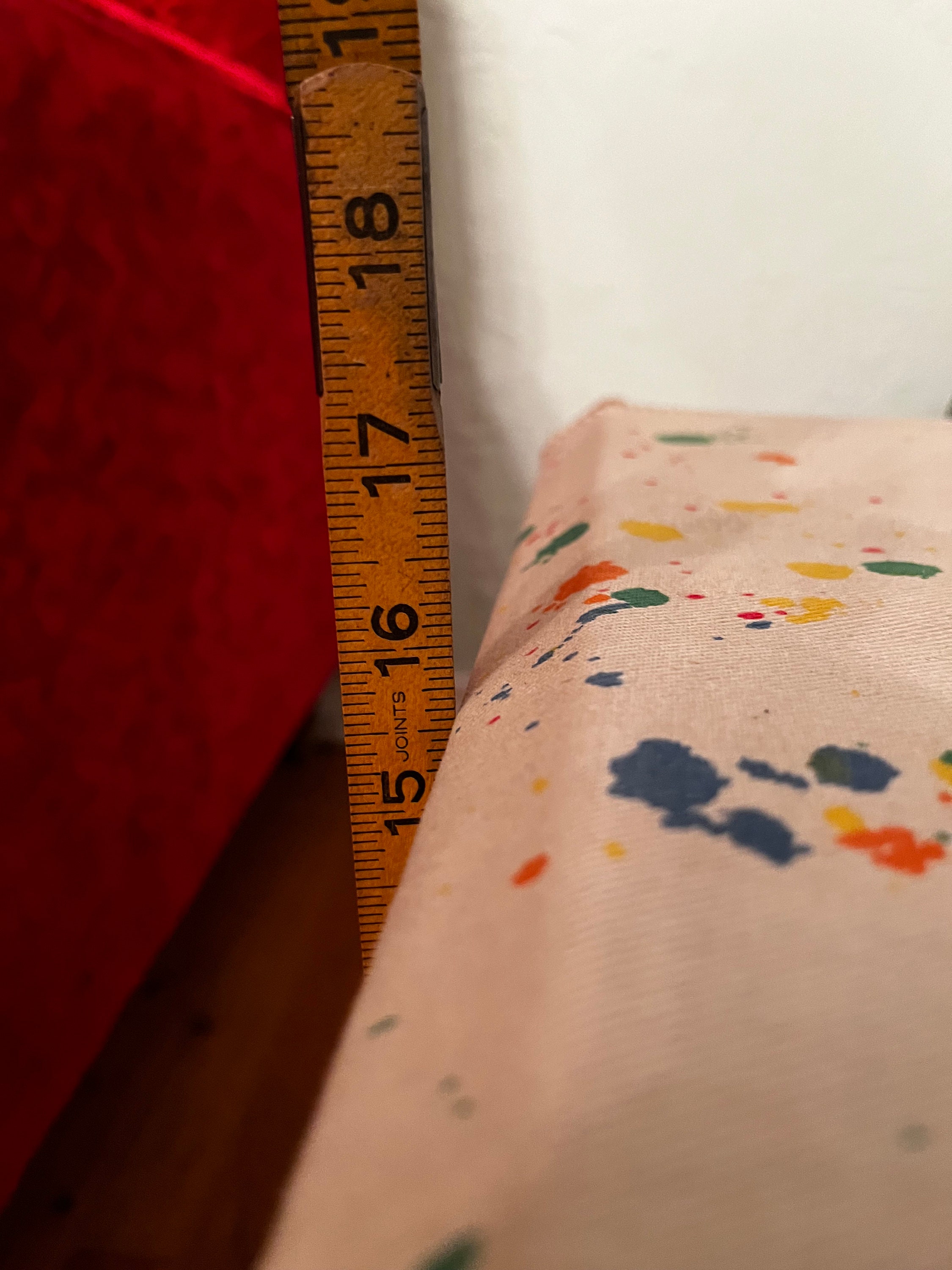 Vintage Paint Splatter Camp Stool - Etsy