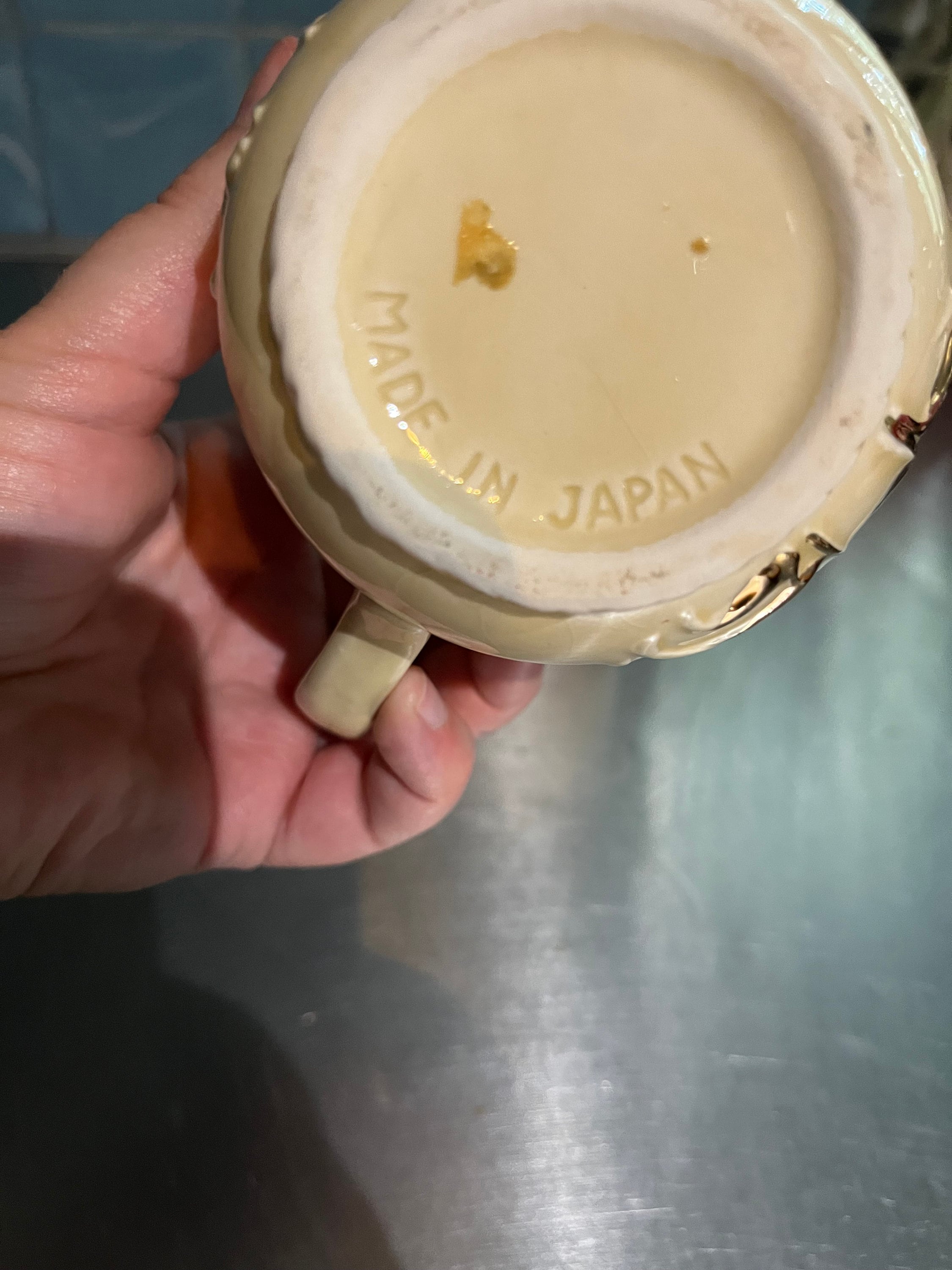 Gilded Wheat Mugs Made in Japan - Etsy