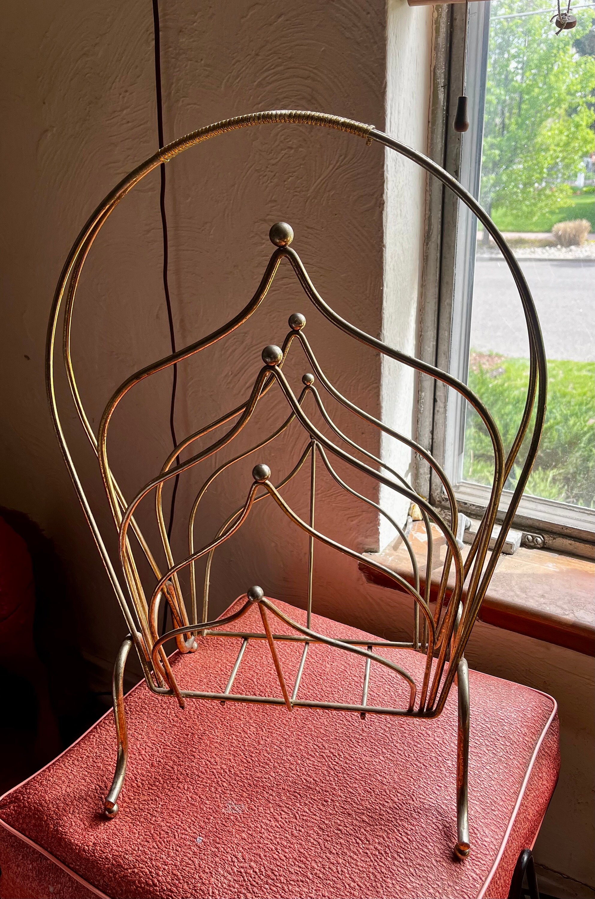 Aladdin Styled Brass Magazine Rack - Etsy