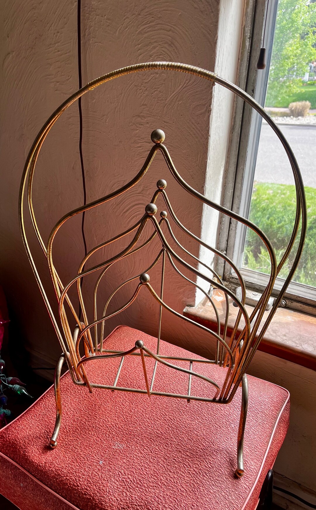 Aladdin Styled Brass Magazine Rack - Etsy