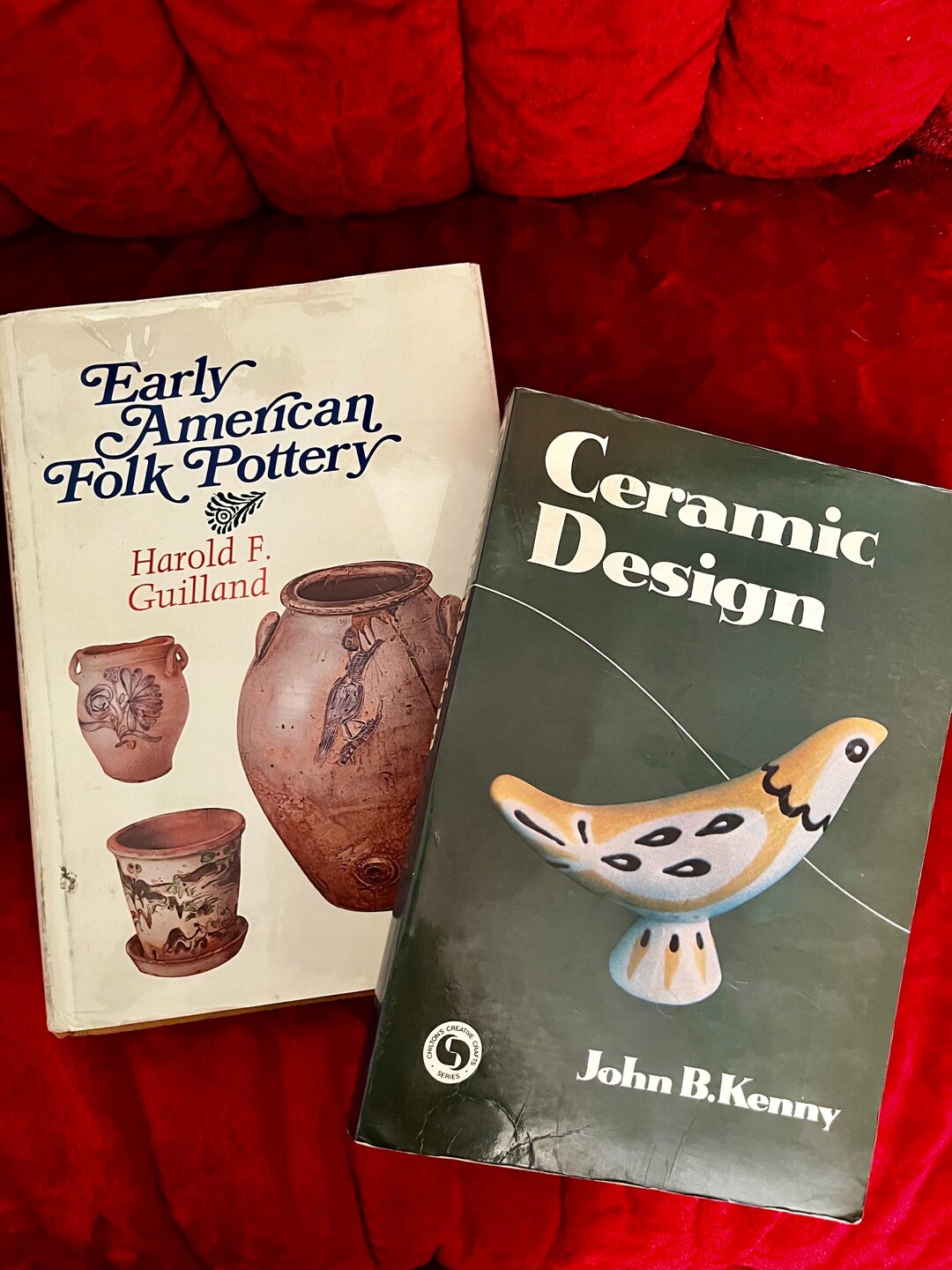 Two Pottery Books 1970s: Ceramic Design and Early American Folk Pottery - Etsy