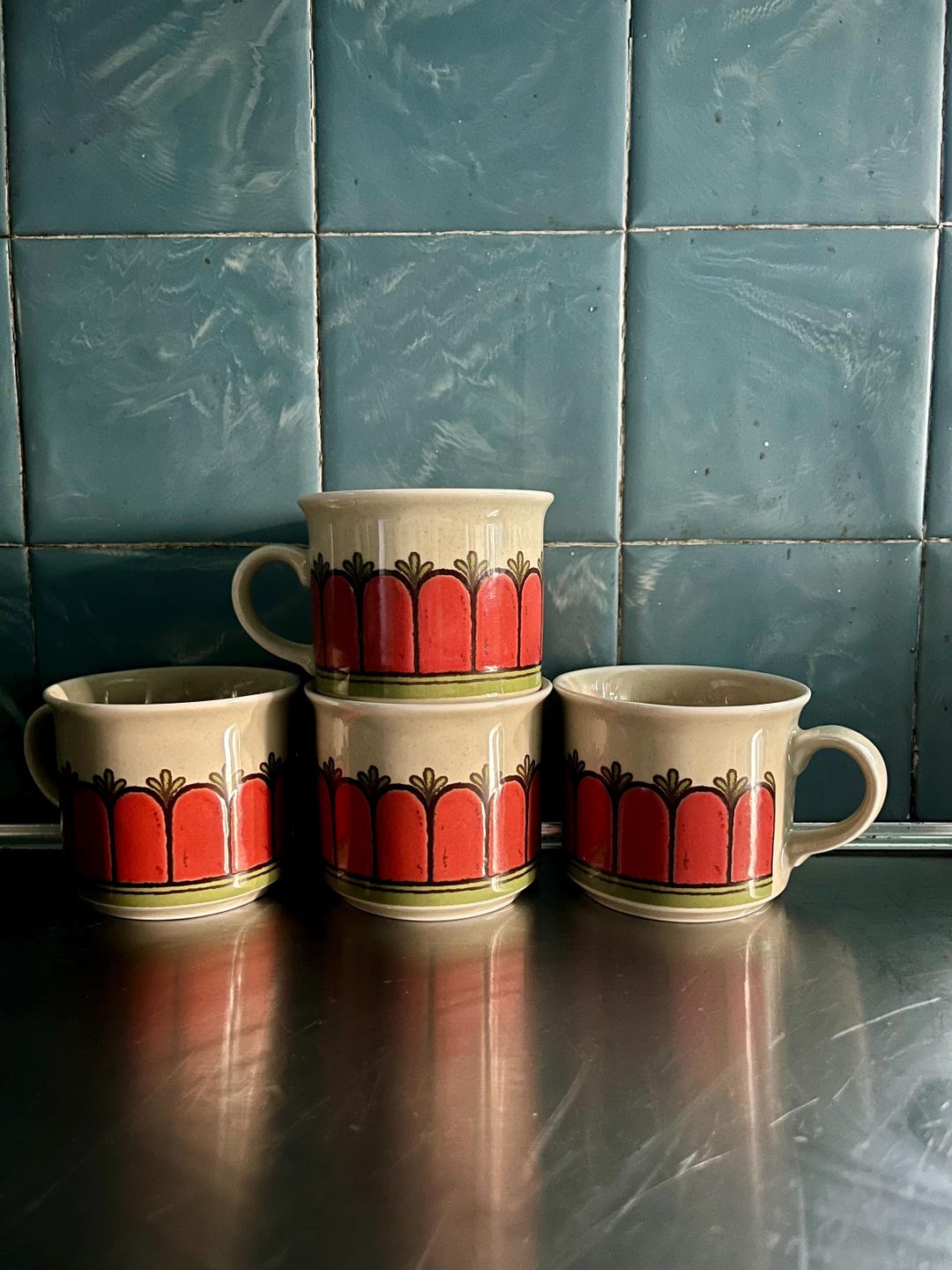 Vintage German Mugs – Set of 4 | NB Form Und Design EXCLUSIV | Mid ...