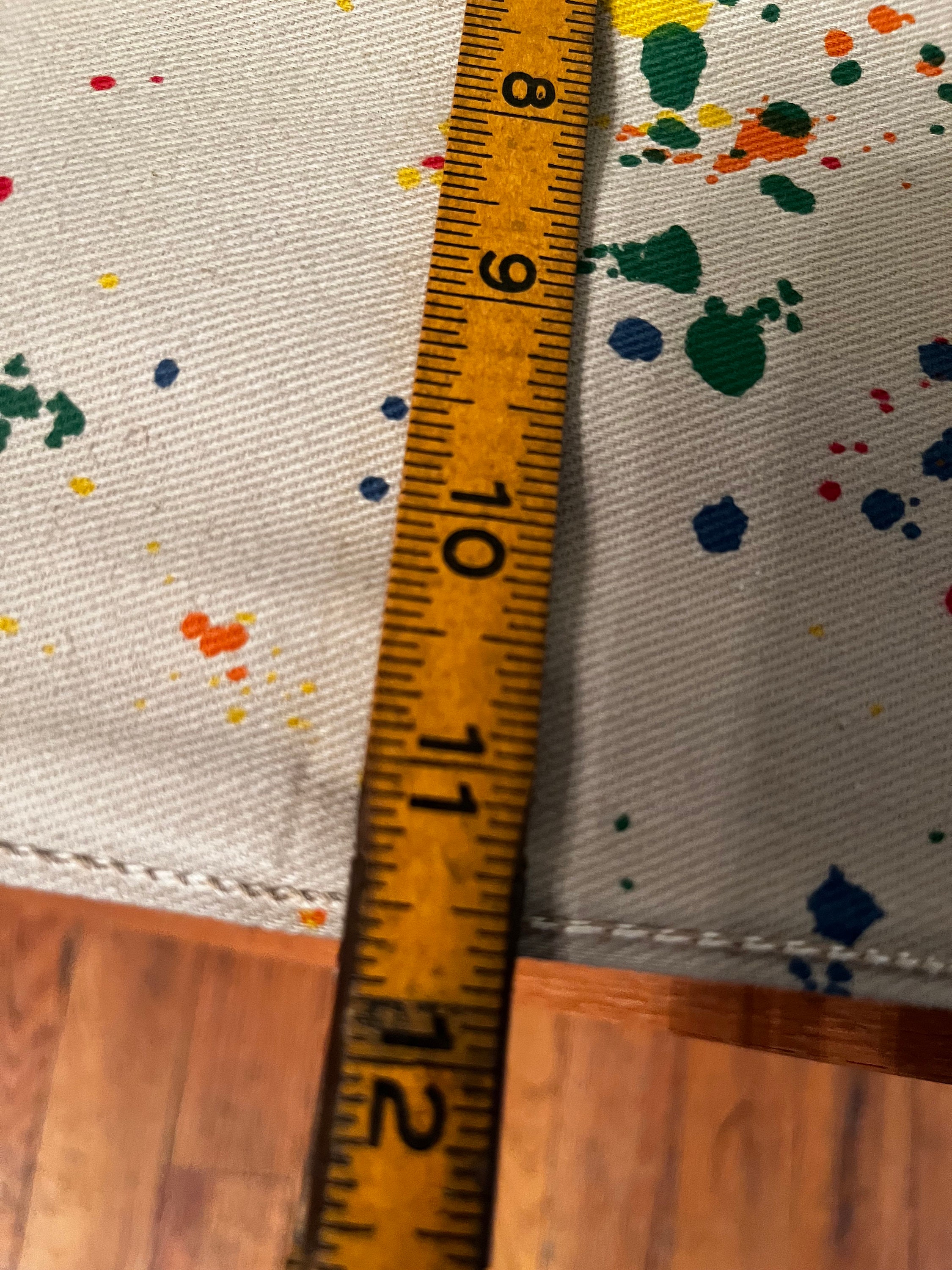 Vintage Paint Splatter Camp Stool - Etsy