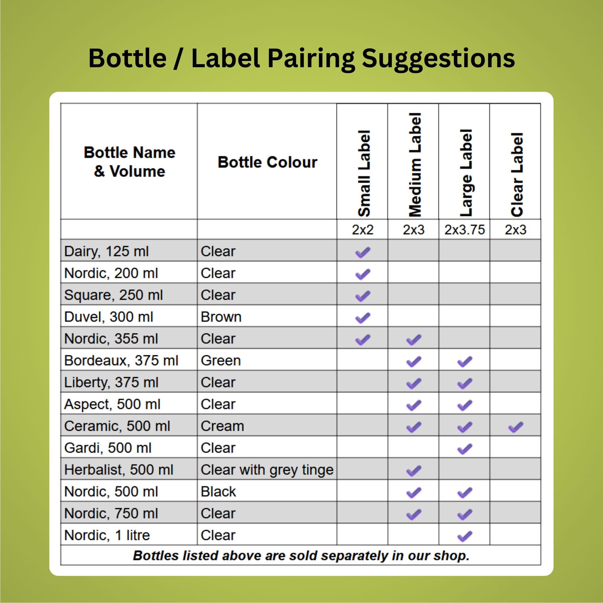 Dispenser Labels Bottle Labels Waterproof Labels - Etsy