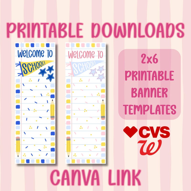 School Open House Banners - Etsy