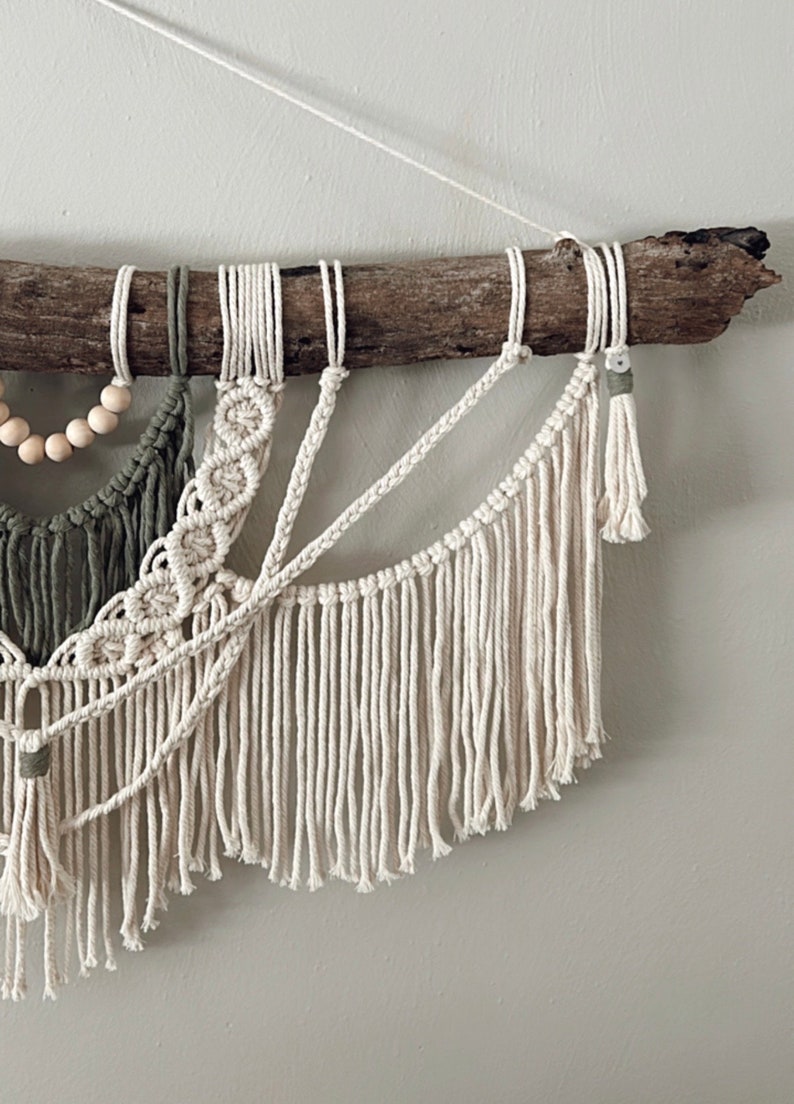 Sage Green Macramé Wall Hanging - Etsy