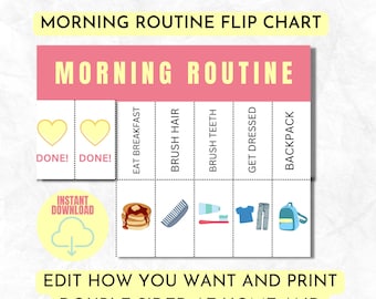 Chore Chart Pictures Printable - Etsy