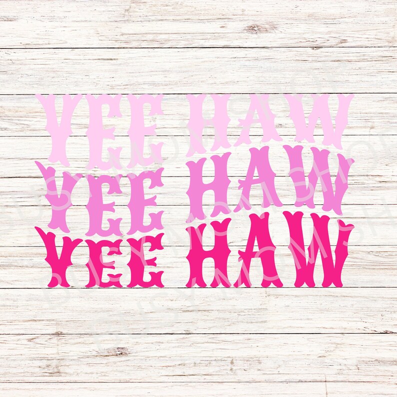 Yee Haw Svg Western Png Nashville Bachelorette Svg Country - Etsy