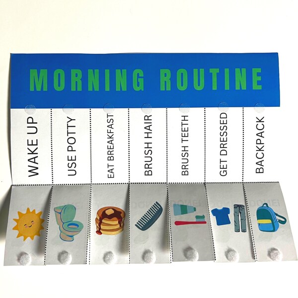 Custom Routine Flip Chart - Etsy