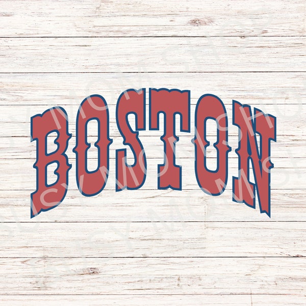 Boston Red Sox Svg - Etsy