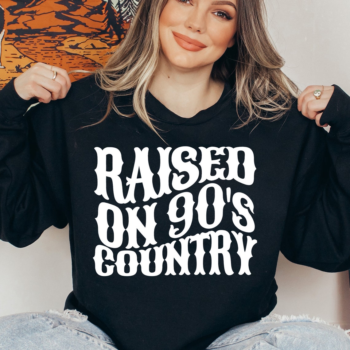 90s Country Svg Raised on 90s Country Png Nashville - Etsy