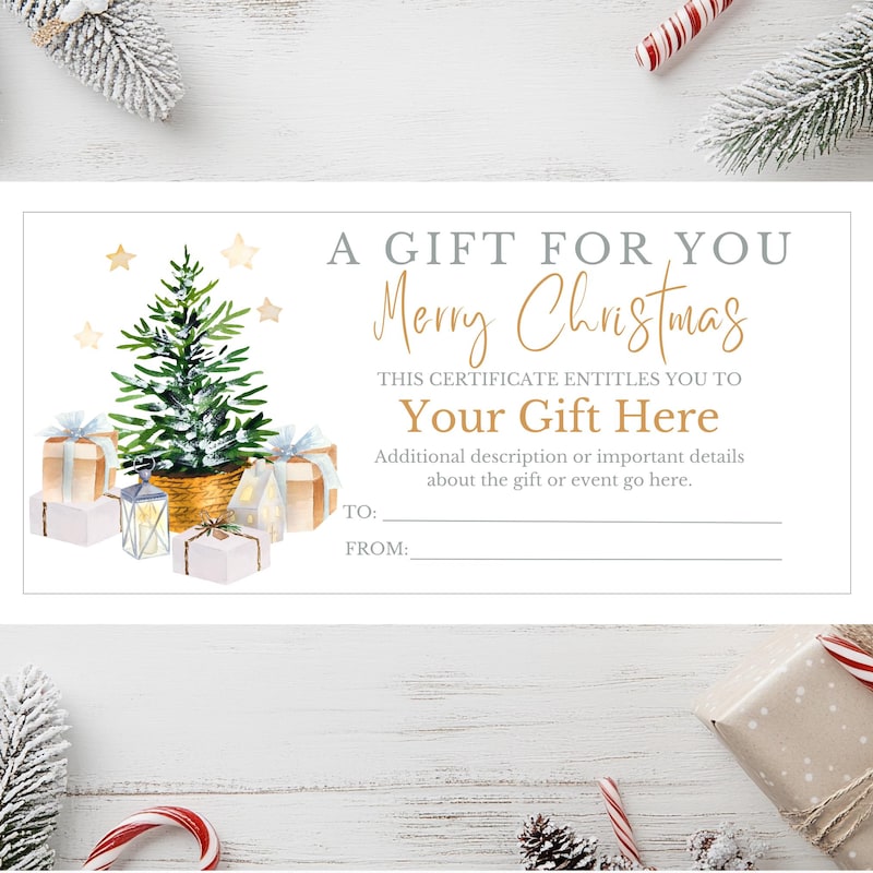 Etsy Printable Gift Card - 60+ Gift Ideas for 2025