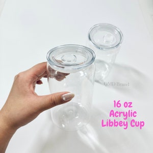 25 Pack of Plastic Libbey Cup, Wholesale Bulk 16oz Plastic Acrylic ...