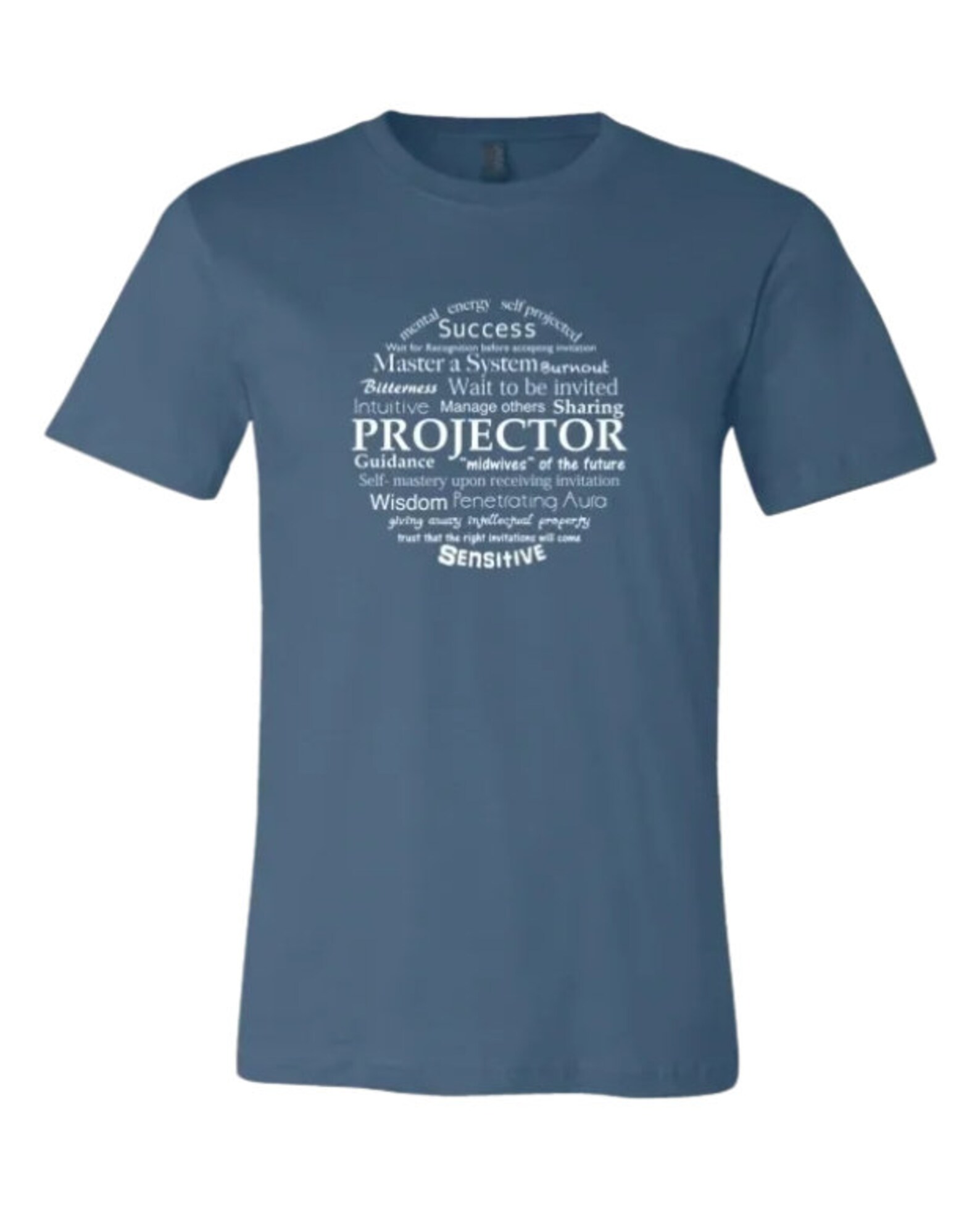 Projector Human Design Unisex Ringspun Cotton T Shirt - Etsy