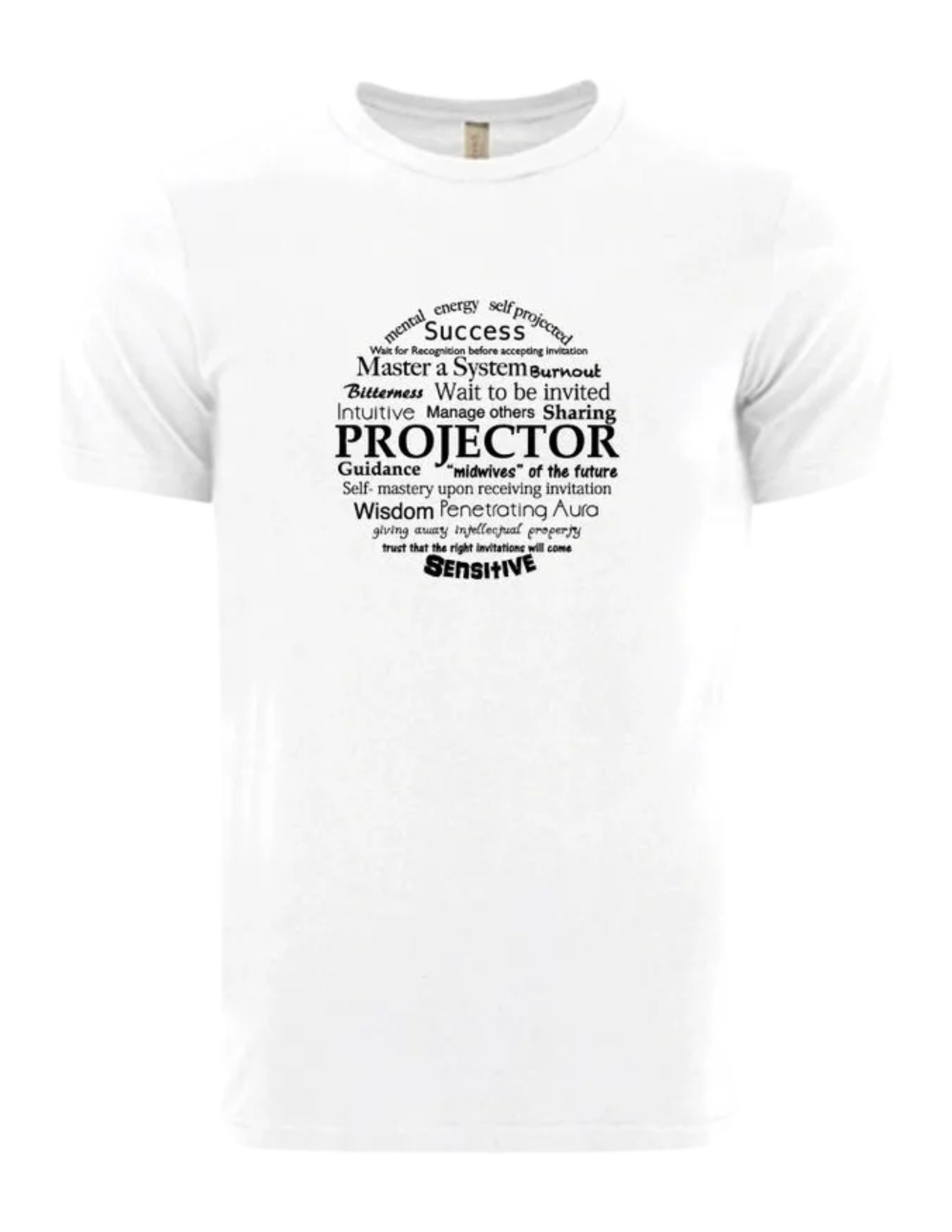 Projector Human Design Unisex Ringspun Cotton T Shirt - Etsy