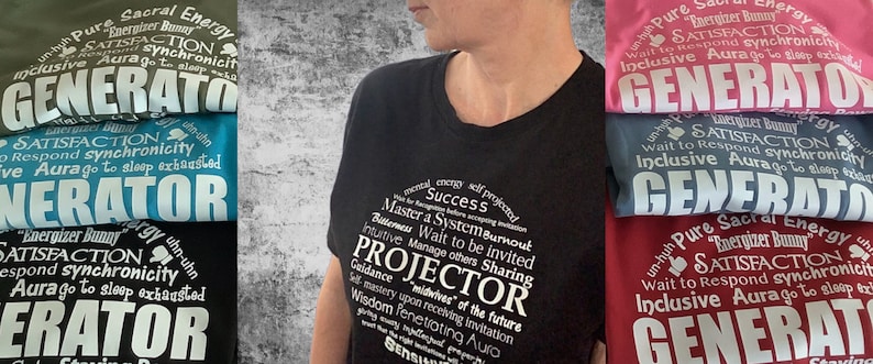 Projector Human Design Unisex Ringspun Cotton T Shirt - Etsy
