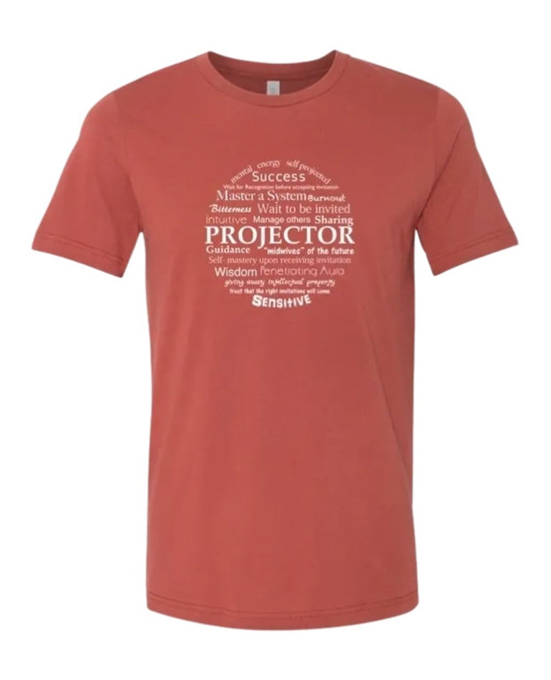 Projector Human Design Unisex Ringspun Cotton T Shirt - Etsy