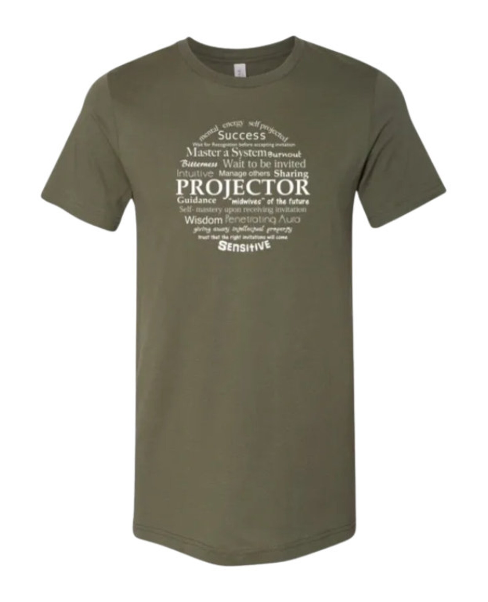 Projector Human Design Unisex Ringspun Cotton T Shirt - Etsy