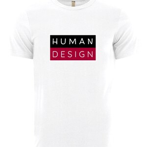 Human Design Unisex Ringspun Cotton T Shirt - Etsy