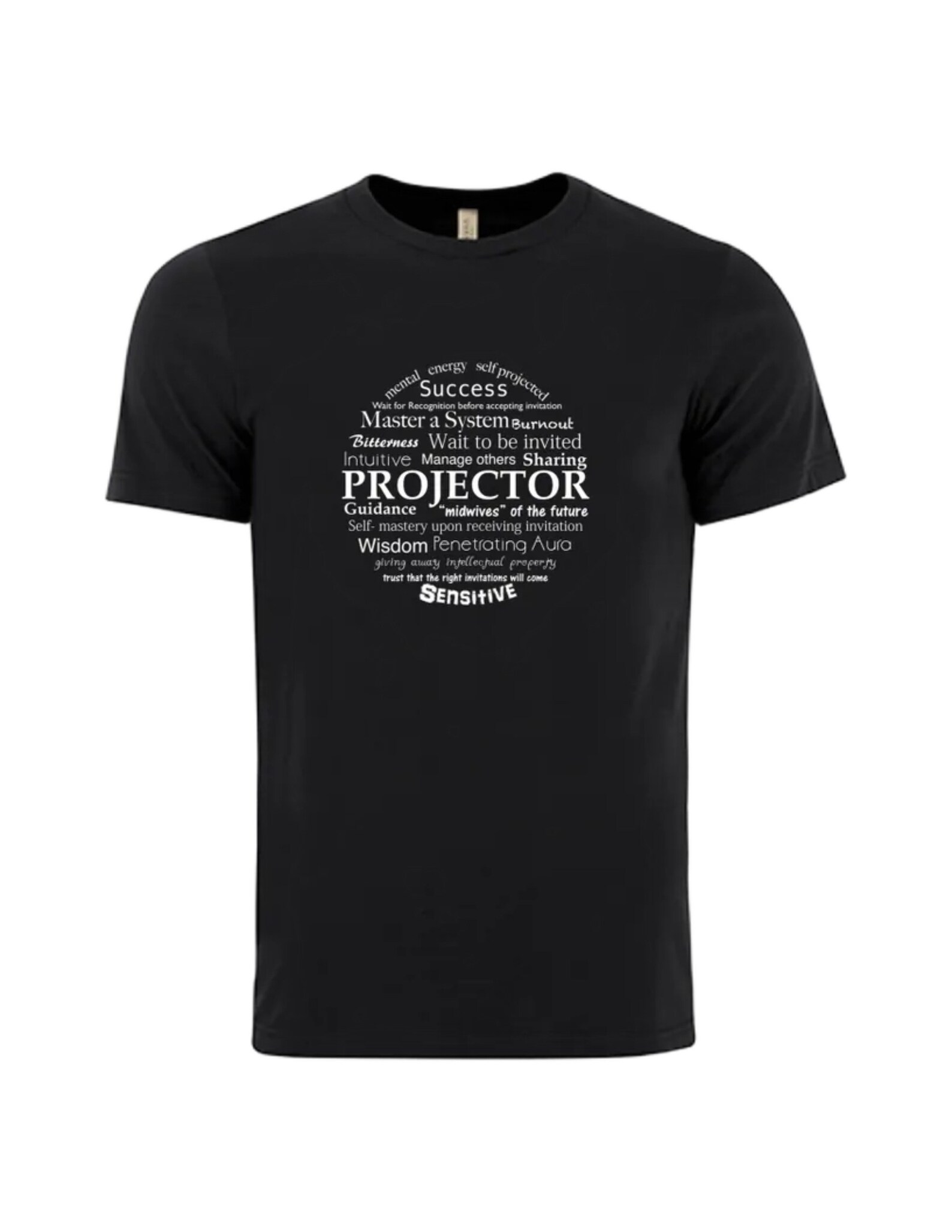 Projector Human Design Unisex Ringspun Cotton T Shirt - Etsy