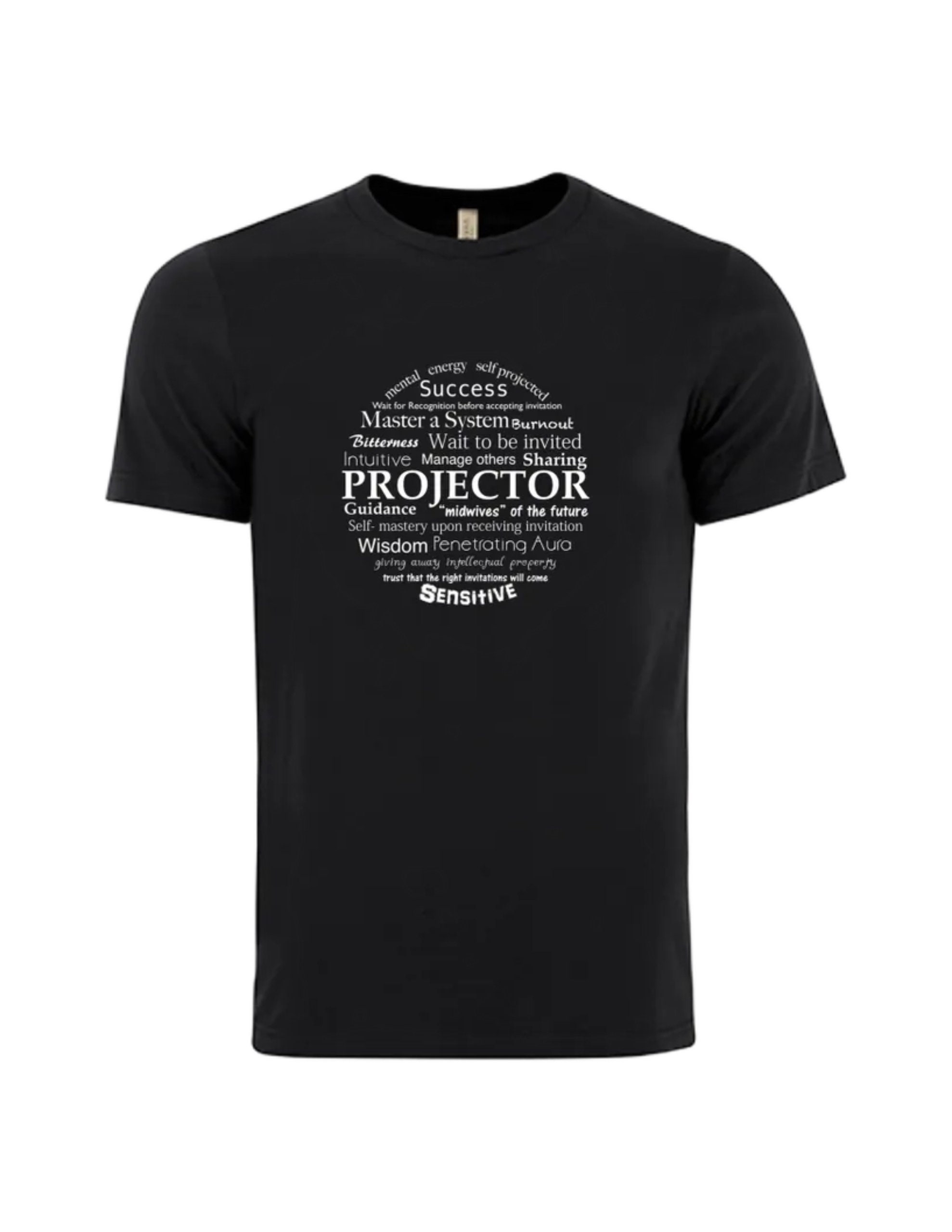Projector Human Design Unisex Ringspun Cotton T Shirt - Etsy