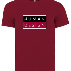 Human Design Unisex Ringspun Cotton T Shirt - Etsy