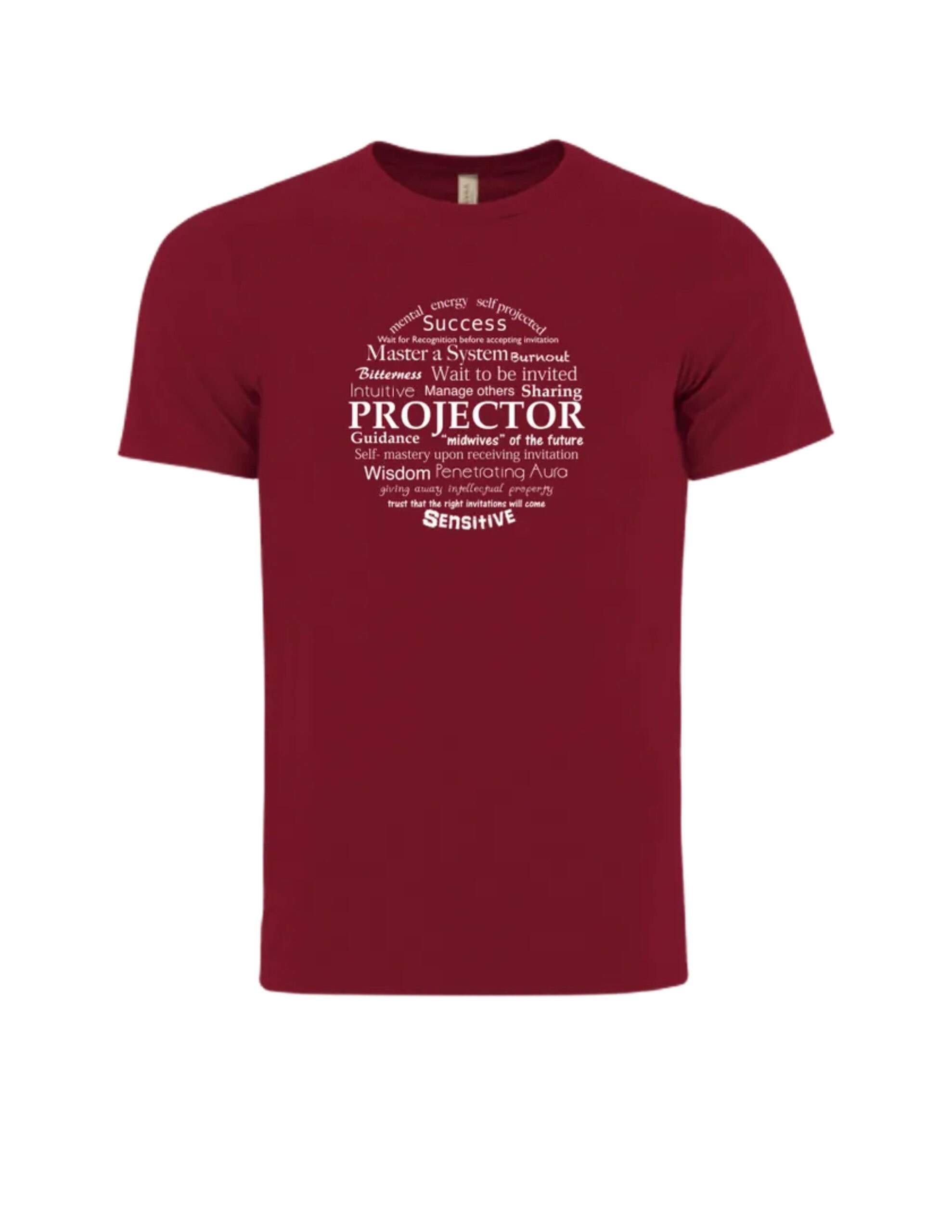 Projector Human Design Unisex Ringspun Cotton T Shirt - Etsy