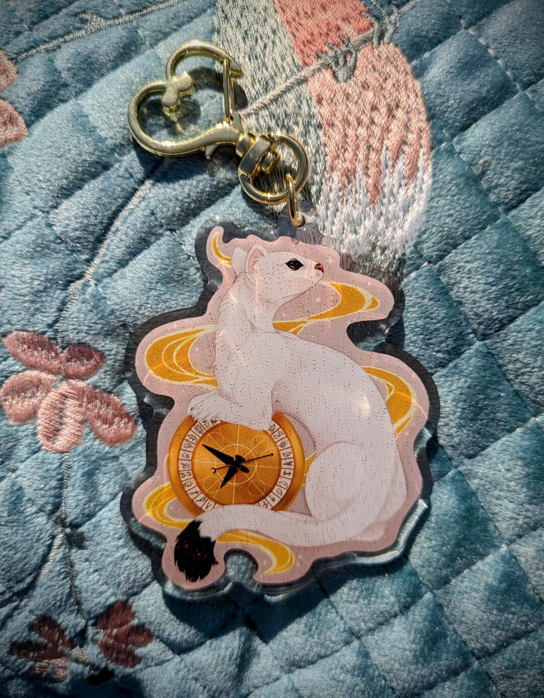 Pantalaimon Keychain, His Dark Materials, the Golden Compass, Northern ...