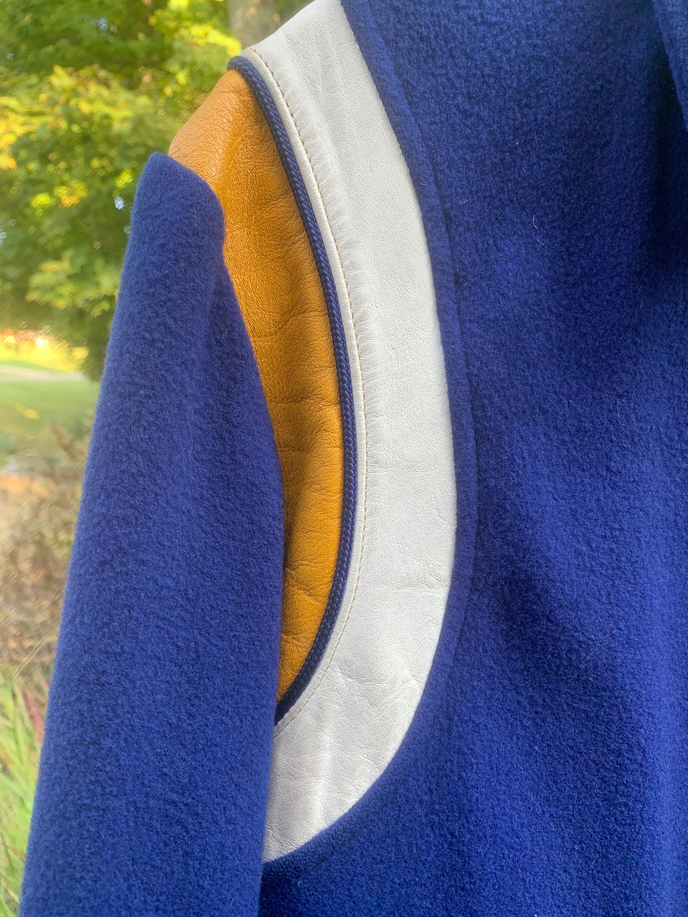 Vintage 1940s/50s Lettermans Jacket Blue Gold White Size 36 - Etsy