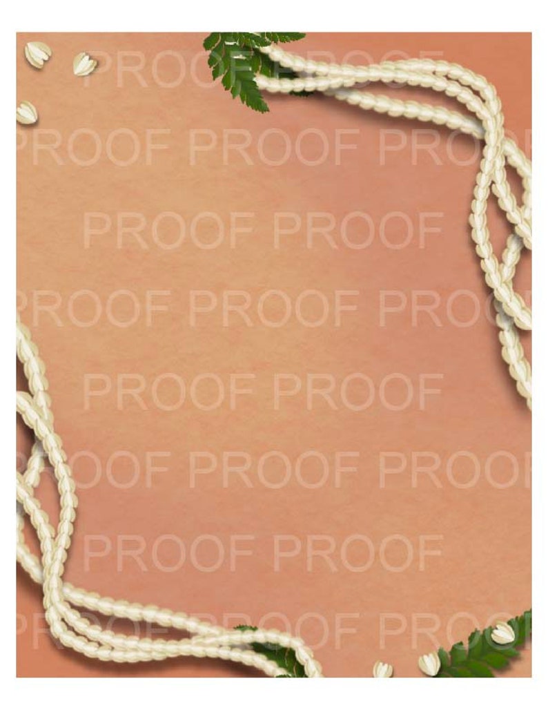 Template - Lei Pikake Background - Etsy