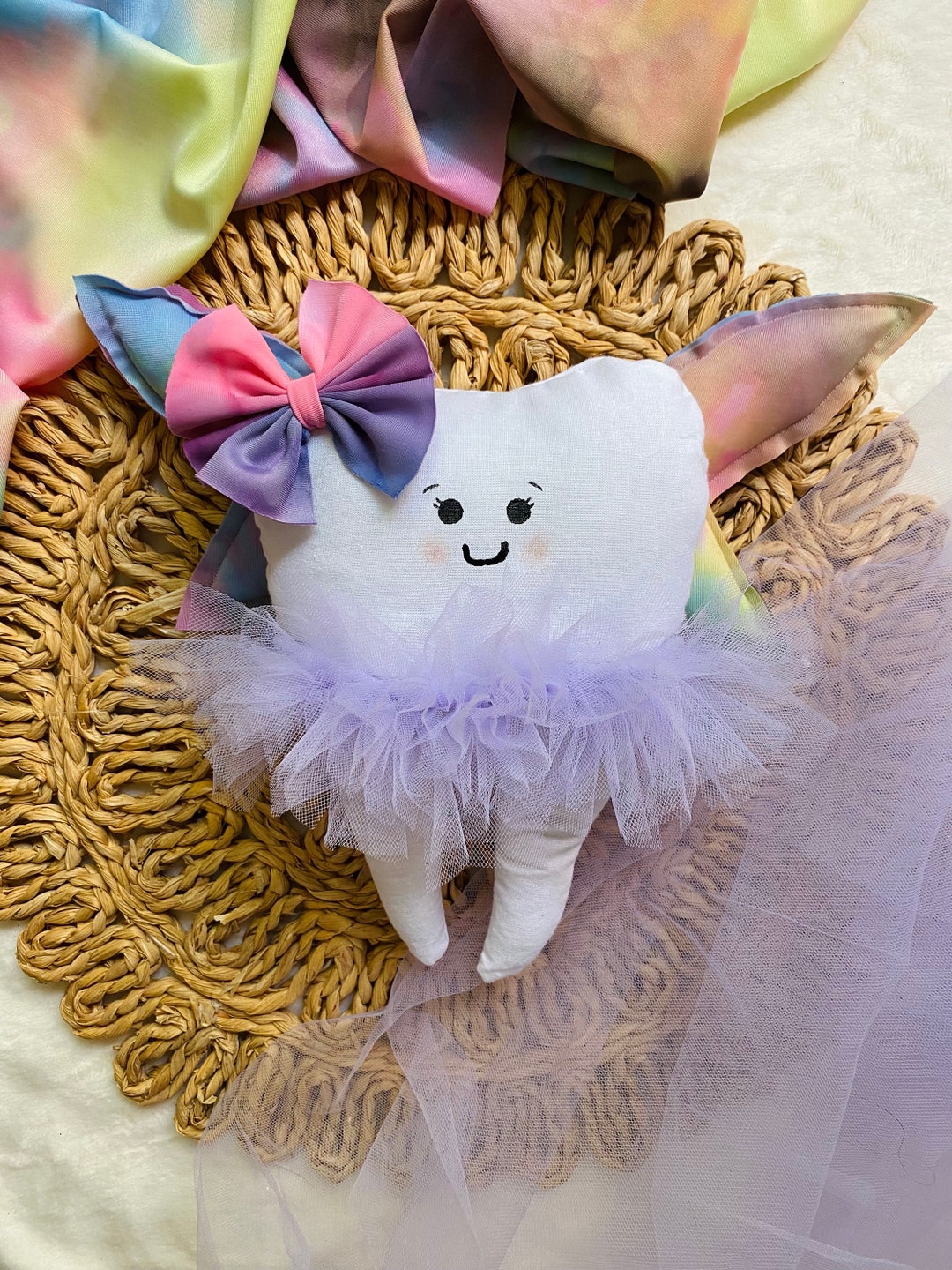 Tooth Fairy Pillow Child Milestone Lost Tooth Tooth Holder Tooth Holder ...